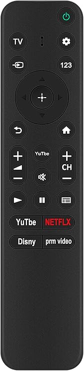 Amazon.com: Replace Remote Controller fit for Sony Bravia XR OLED 4K ...