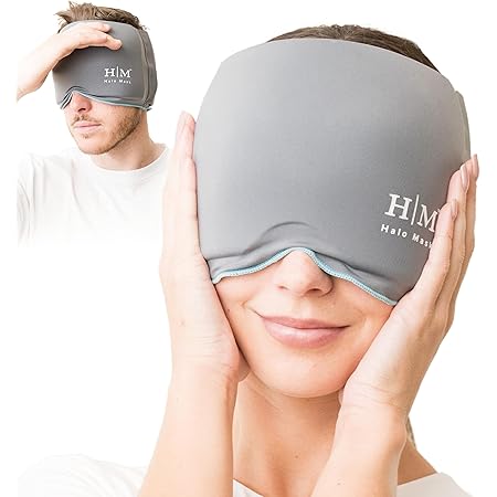 Amazon.com: Thera-Med Headache Ice Pack Relief Band - Fabric Lined Ice ...