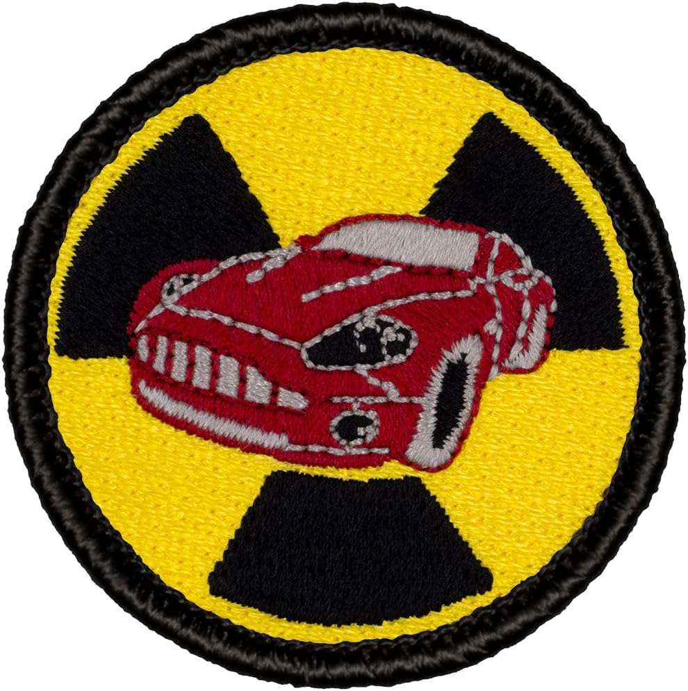 Amazon.com: Nuke Racer Patrol Patch - 2" Diameter Round Embroidered ...