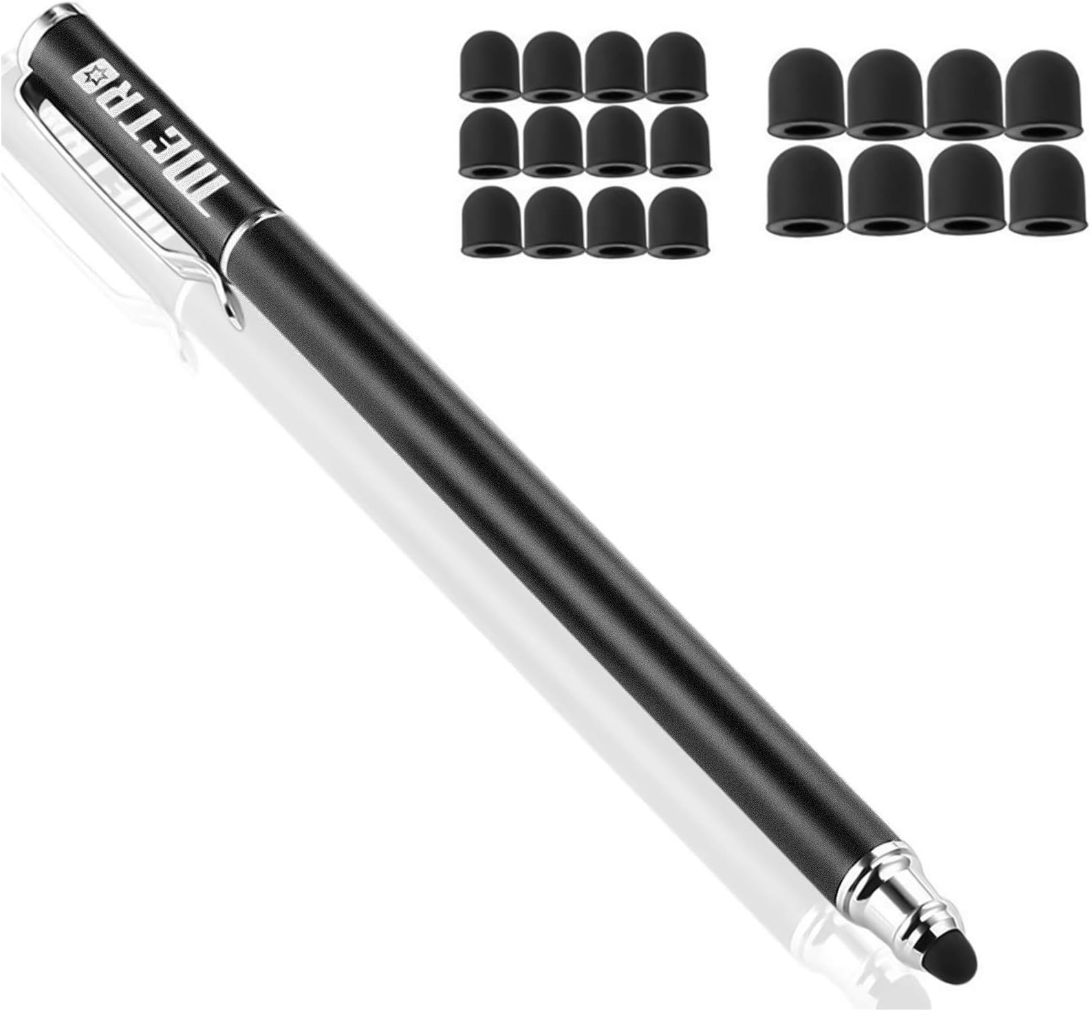 METRO Stylus Pen for Tablets Capacitive 2-in-1 Styli Pencil with Extra ...