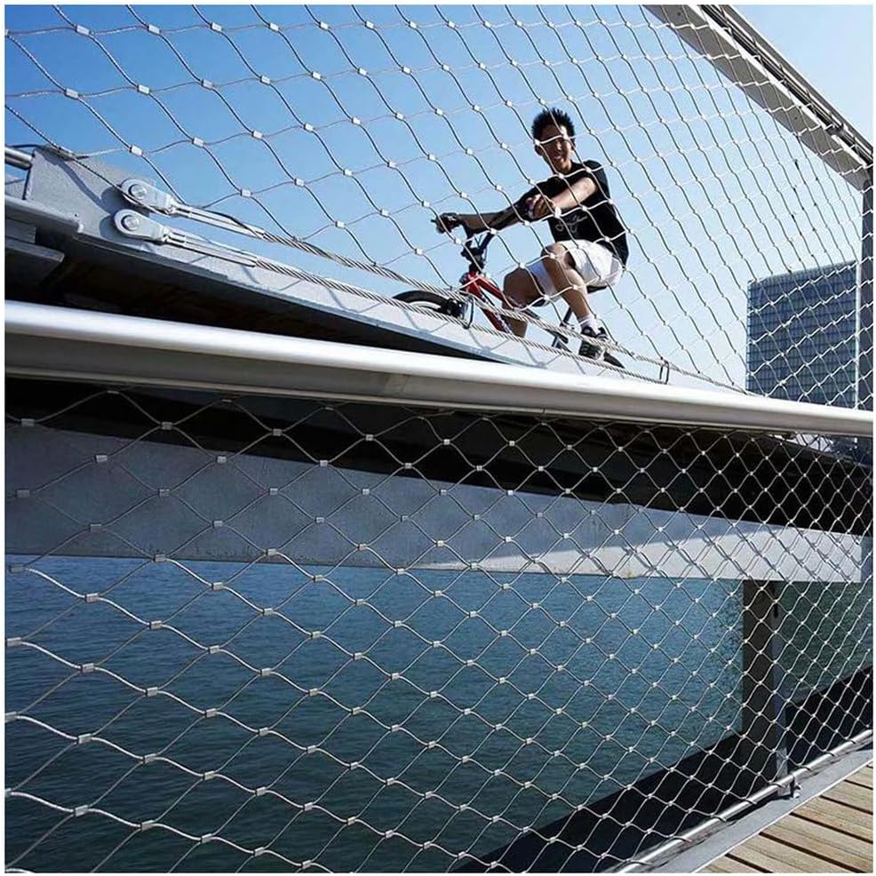 Flexible Stainless Steel 304 Wire Mesh Safety Netting Expandable Cord ...