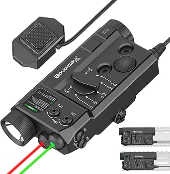 Amazon.com: TOUGHSOUL Mlok and Picatinny Mounted Tactical Flashlight ...