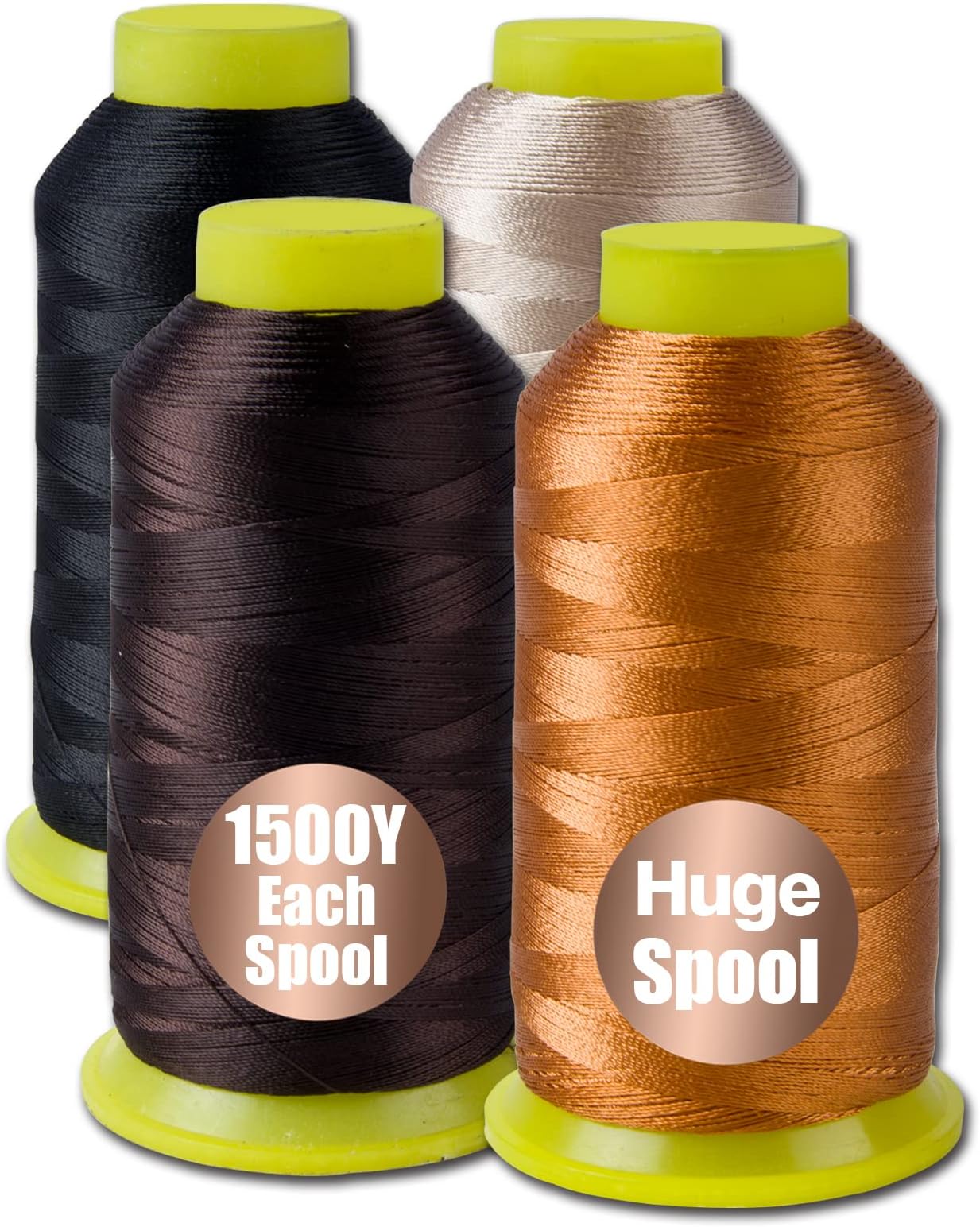Amazon.com: Thread, Polyester, Coats Bonded Polyester Thread-4 oz ...