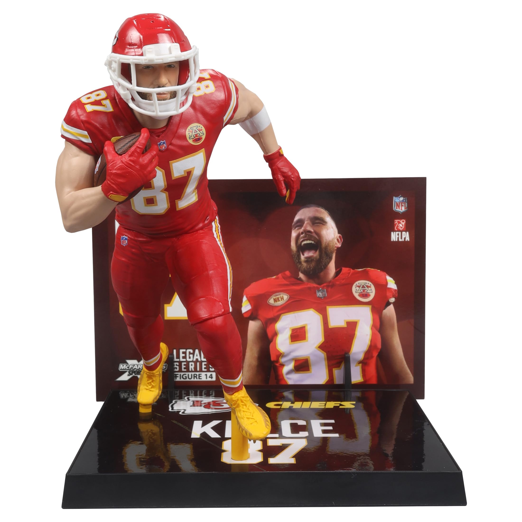 Amazon.com: Travis Kelce (Kansas City Chiefs) NFL 7" Figure McFarlane's ...
