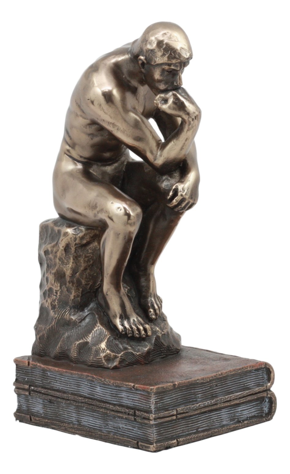 Buy Ebros Auguste Rodin Le Penseur The Thinker Sitting On Books Statue ...