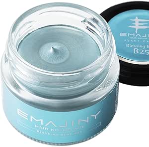 Amazon | エマジニー ブレッシングブルー ヘア カラーワックス 水色 36g 【日本製】【無香料】【シャンプーでサッと洗い流せる1日ターコイズ】 EMAJINY Blessing ...