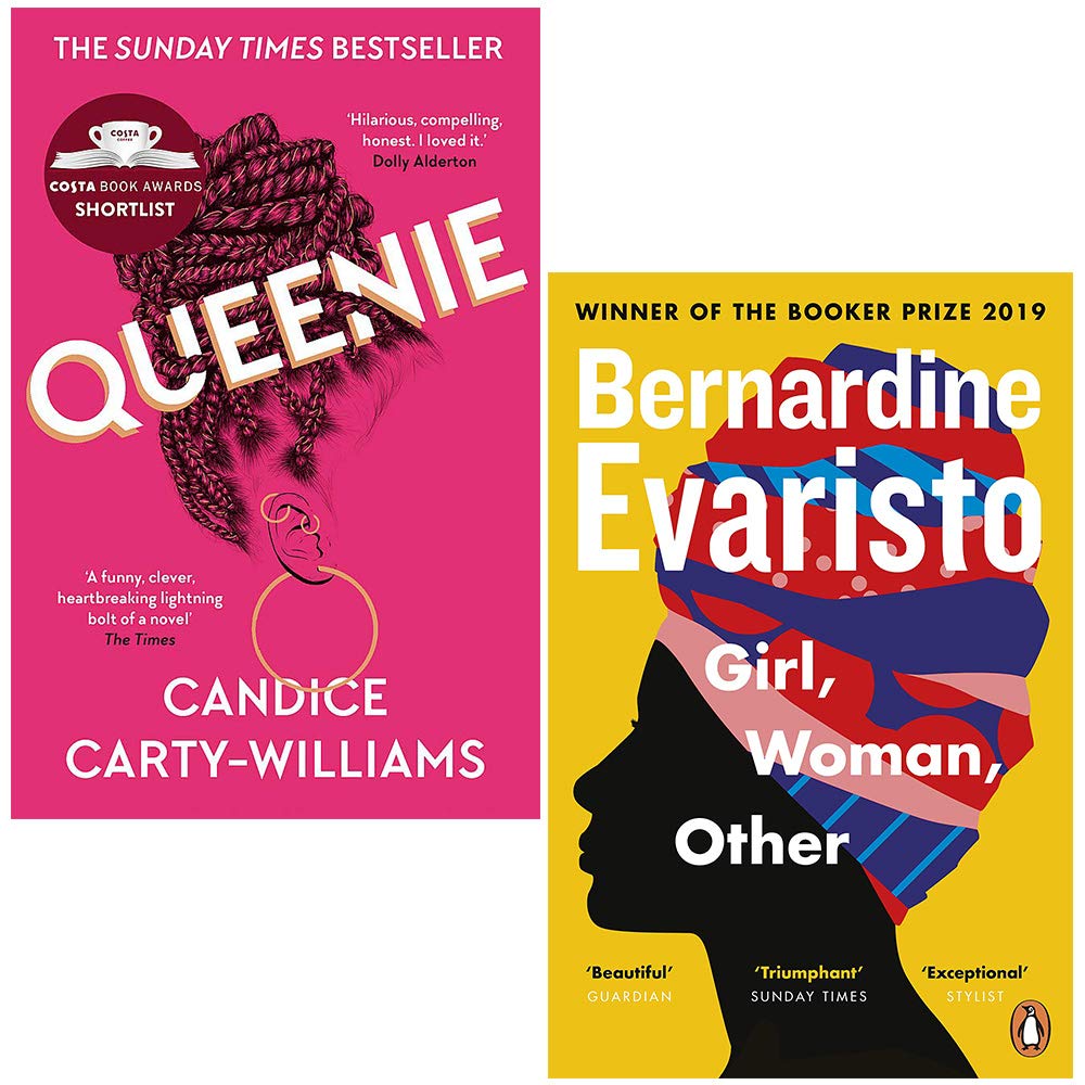 Queenie By Candice Carty-Williams and Girl Woman Other By Bernardine ...
