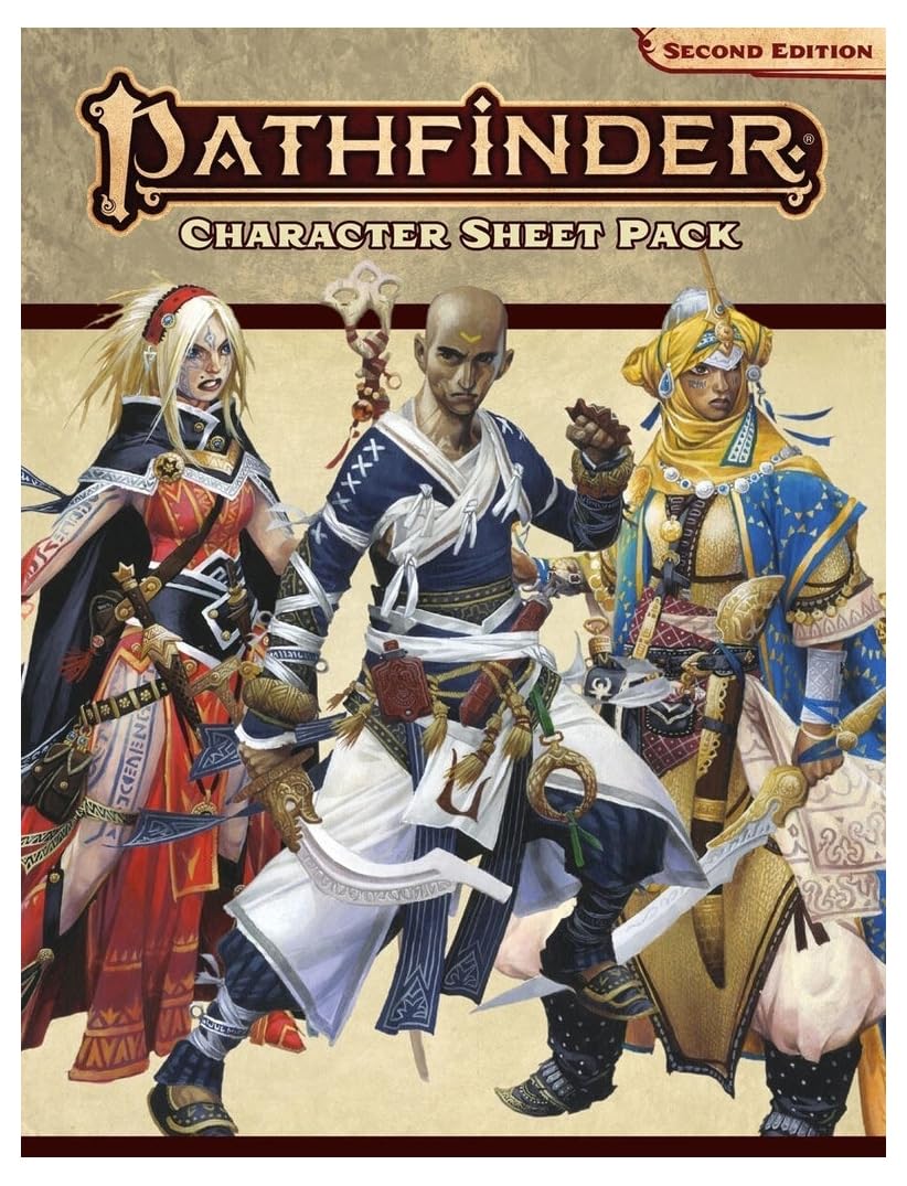 Pathfinder Character Sheet Pack (P2): Bonner, Logan, Robinson, Sarah E ...