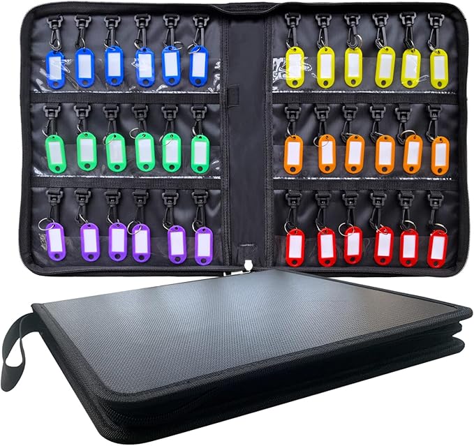 Amazon.com : QENLOU Key Organizer Case, Fireproof and Waterproof ...