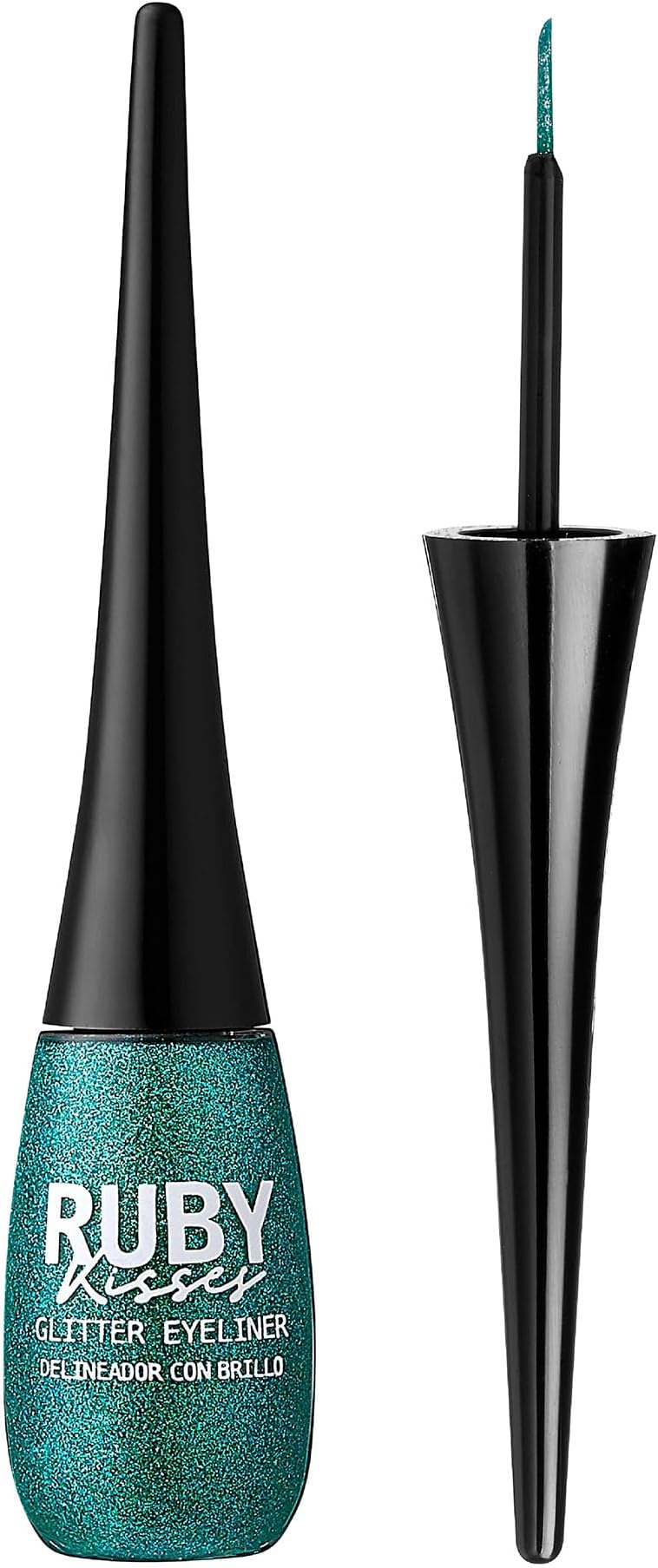 Amazon.com : Ruby Kisses Eye Bling Glitter Eyeliner, Glitz N' Green ...