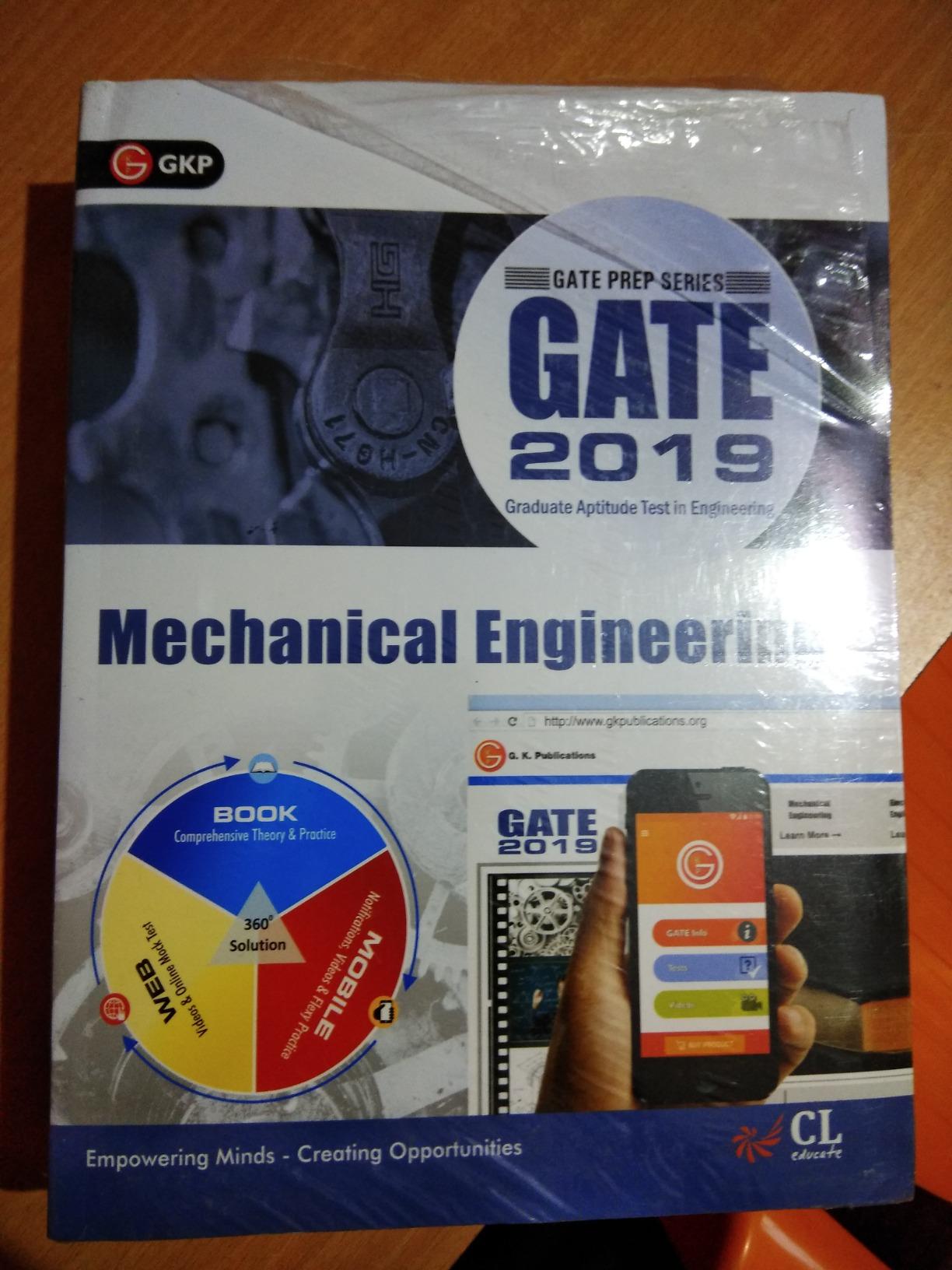 Buy Gate Guide Mechanical Engineering 2019 Book Online at Low Prices in ...