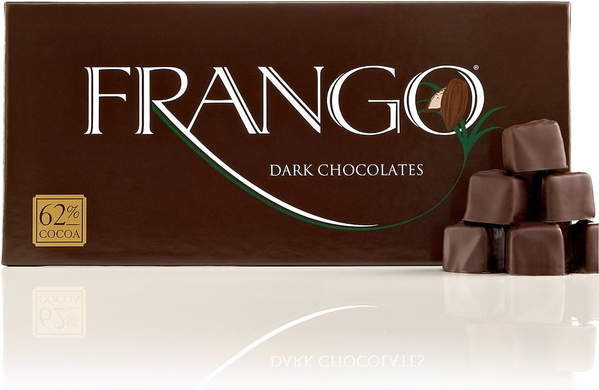 Amazon.com: Frango Chocolates 45-Pc. Box of Chocolates (Dark Chocolate ...