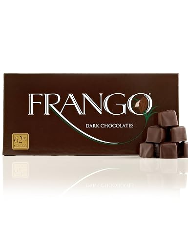 Amazon.com: Frango Chocolates 45-Pc. Box of Chocolates (Dark Chocolate ...