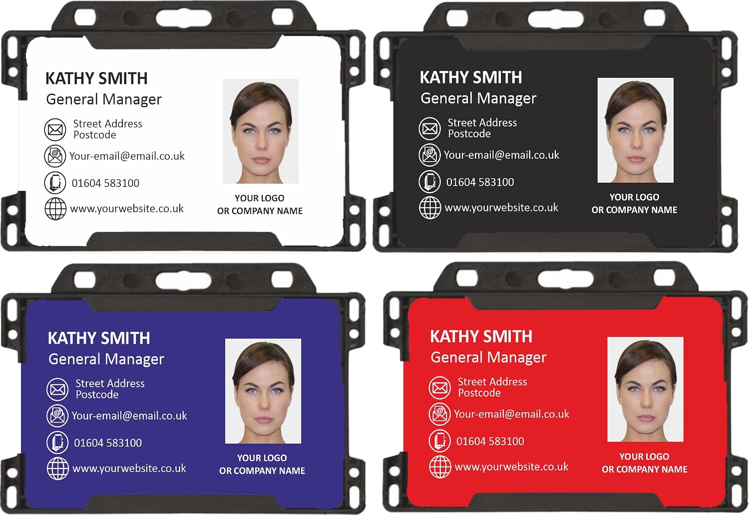 Personalised Photo Identification Card PVC I D Cards, Business Cards ...