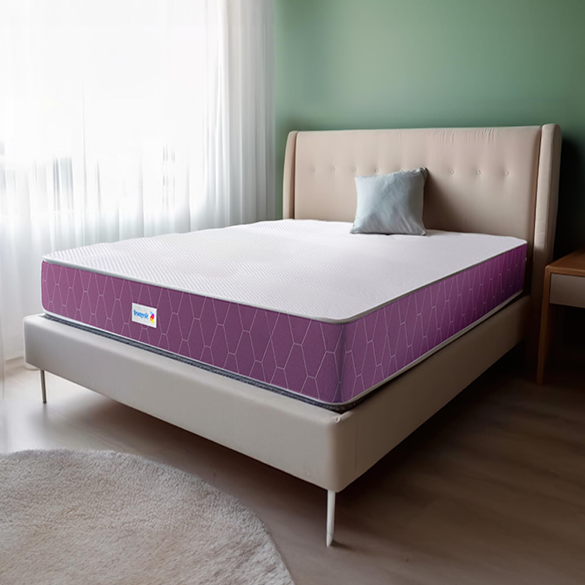 Sleepwell Ortho Mattress | High Density Resitec (HR) Foam | Medium Firm ...