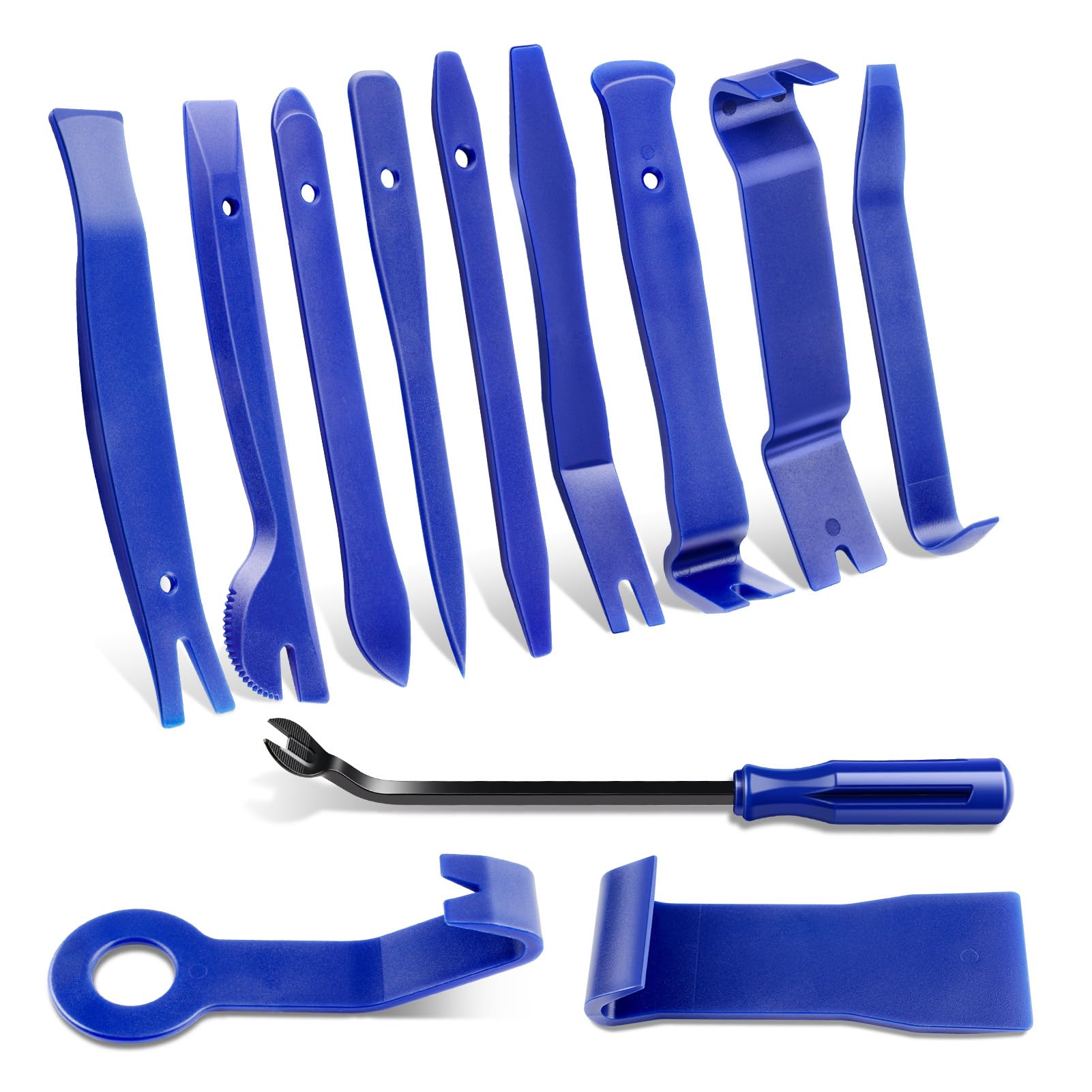 Amazon.com: FlyCoco Auto Trim Removal Tool Kit Blue, 12PCS No Scratch ...