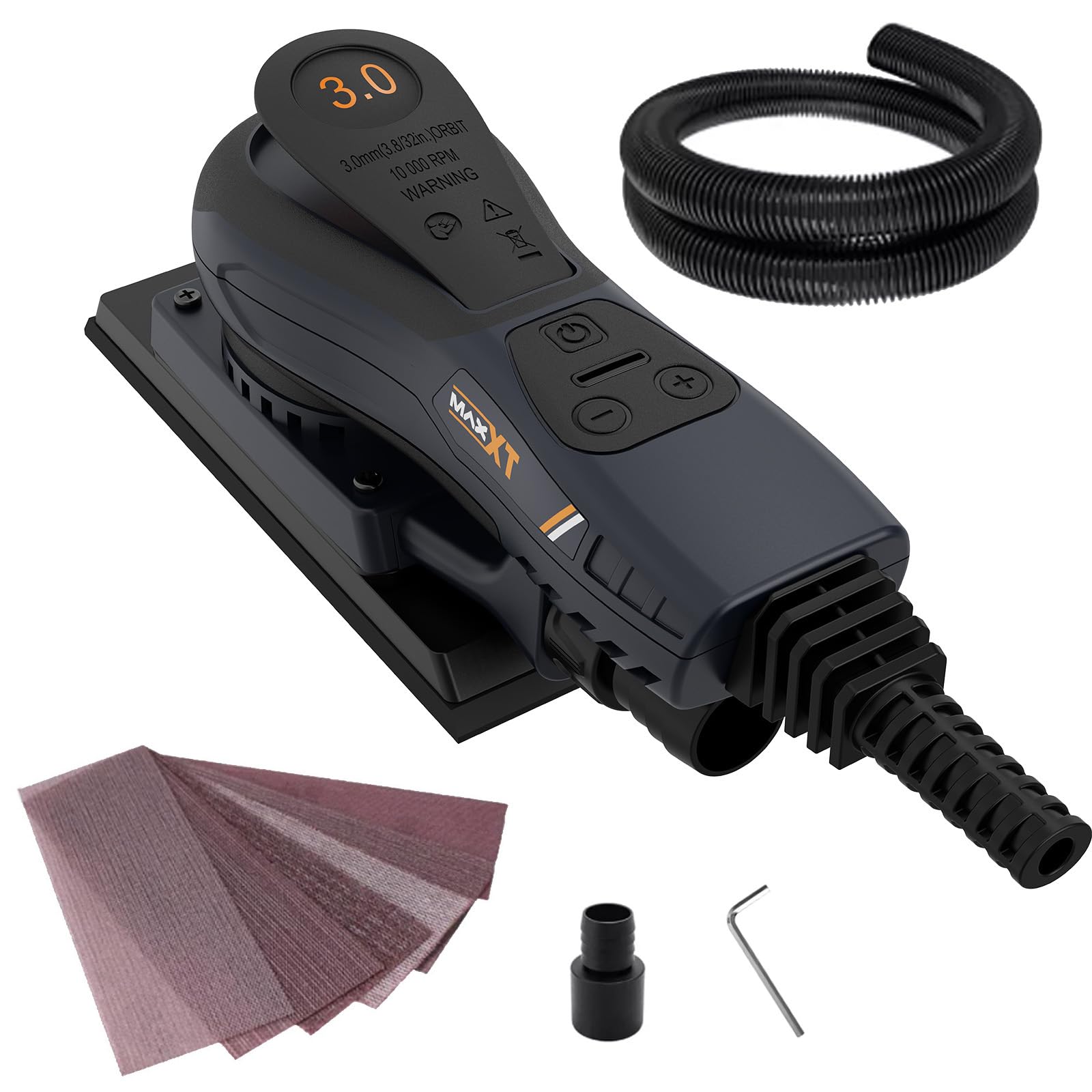 Electric Sheet Sander, 350W MAXXT 3.0mm Sheet Finishing Sander WITH ...