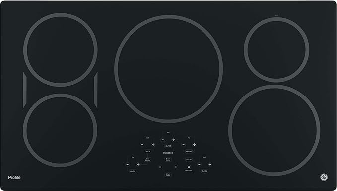 Amazon.com: GE 36-Inch Cooktop with 5 Induction | Pan Size Sensors ...