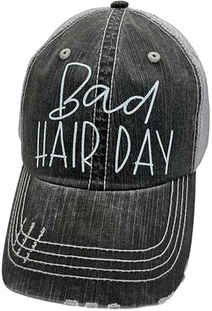 Hair Life Hat Cap Salon Life Hair Stylist Hairdresser Gifts (Bad Hair ...