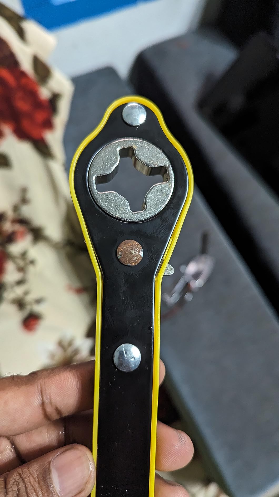 HALLY Heavy Duty Universal Car Jack Ratchet Fixed Square Wrench|360 ...
