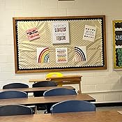 Amazon.com: 6 Rainbow Poster Diversity Posters for Classroom Decor for ...