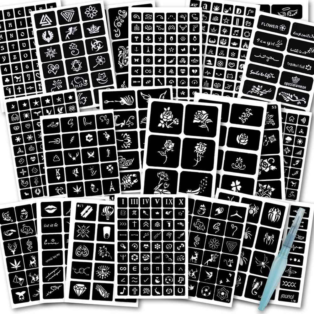 Amazon.com : Inkbox Freehand Ink- Temporary Tattoo Drawing Kit | Long ...
