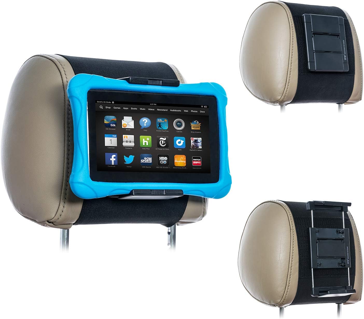 Amazon.com: TFY Car Mount, Universal Car Headrest Mount Holder for ...