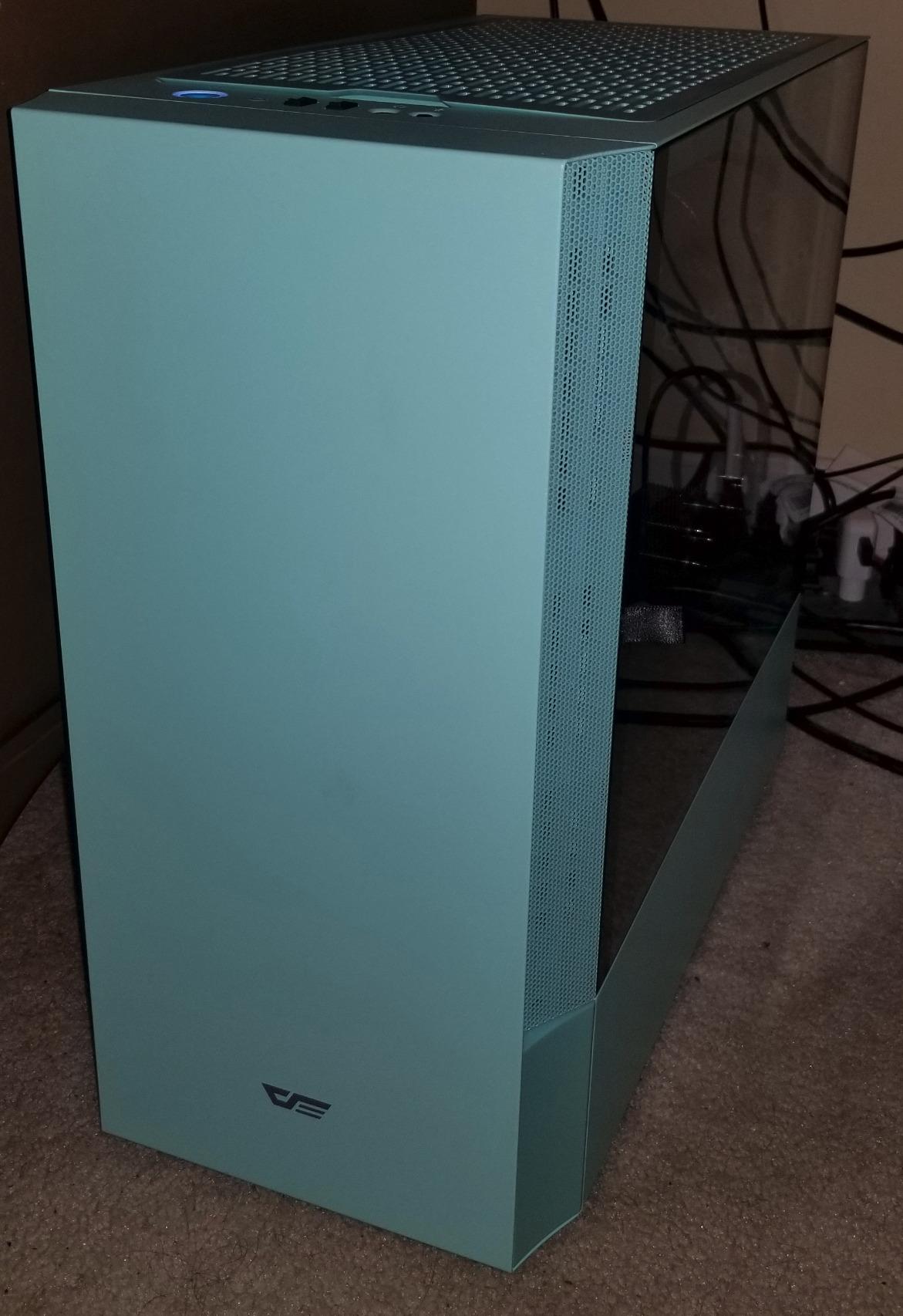 Amazon.com: darkFlash V22 Mint Green ATX Micro ATX Mini ITX M-ATX ...