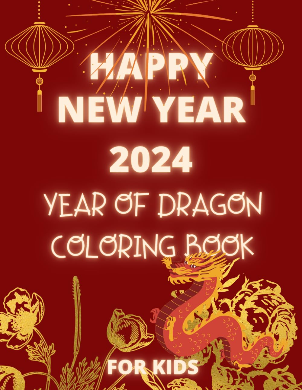 Happy New Years Coloring Pages 2024