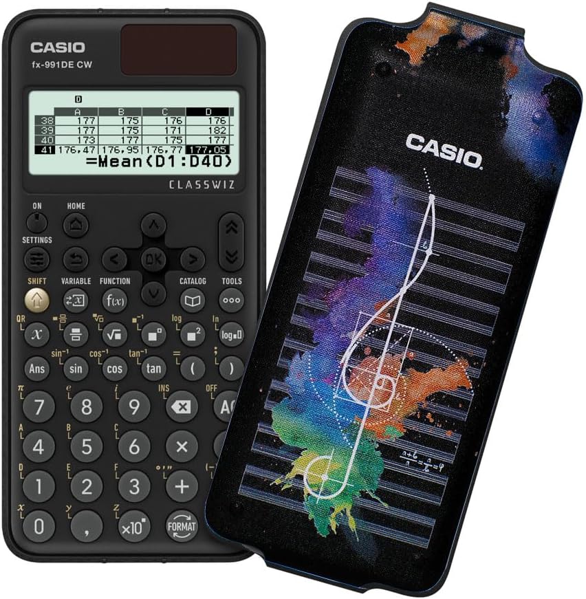 Casio FX-991DE CW ClassWiz Technical Scientific Calculator with Art ...