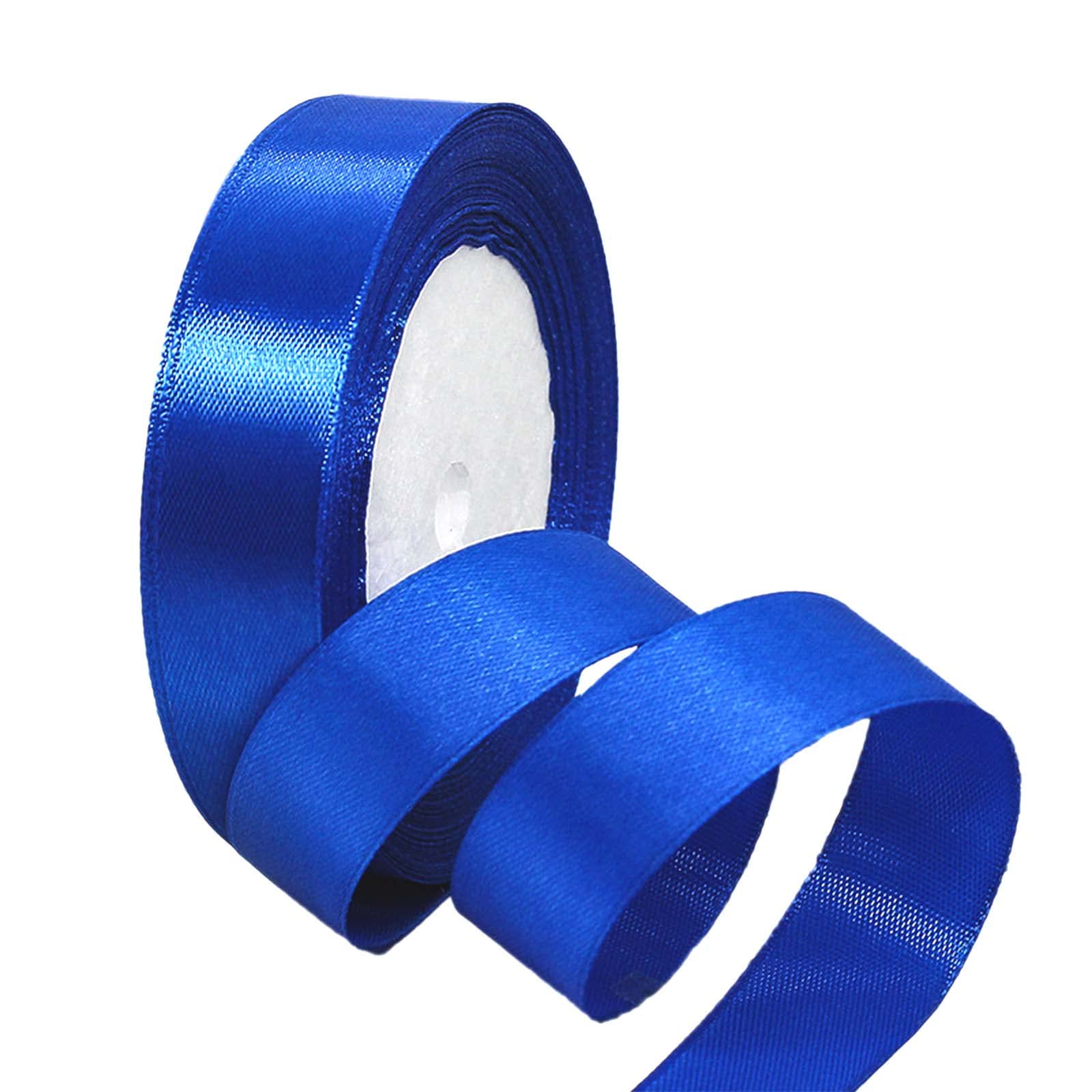22m Royal Blue Ribbon Royal Blue Satin Ribbon 20mm, Royal Blue Hair ...