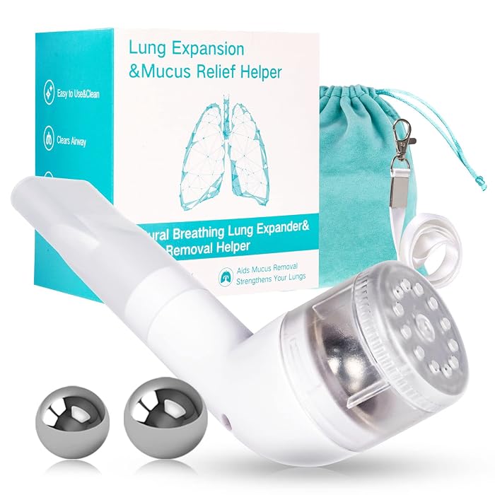 Buy Mucus Clearing Device & Air Physio Lung Exerciser - Breathing Aid ...
