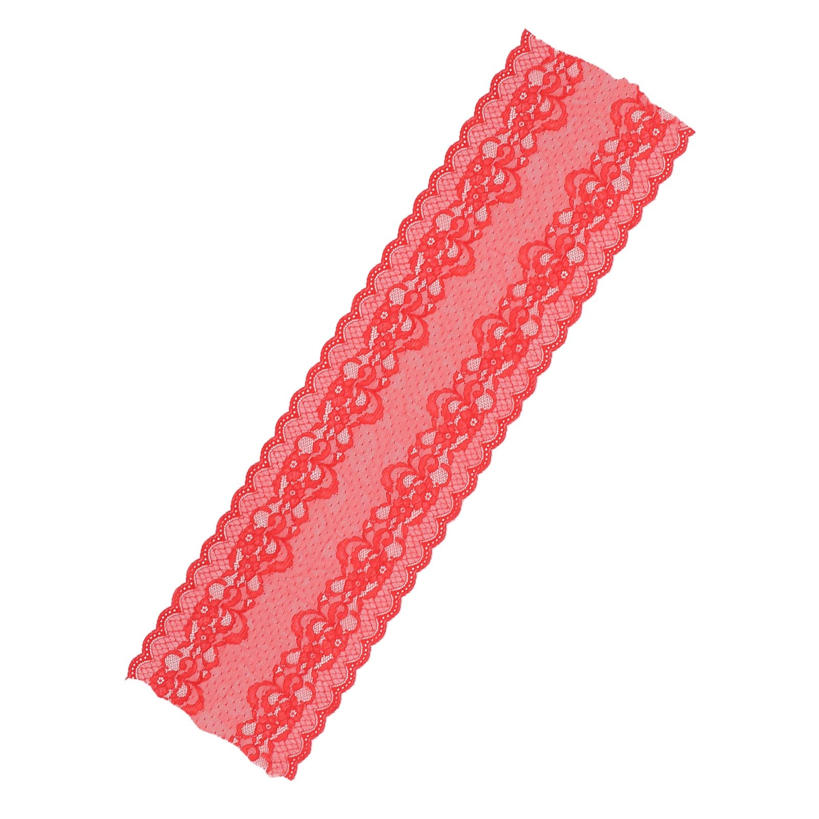 Red Lace Ribbon Png
