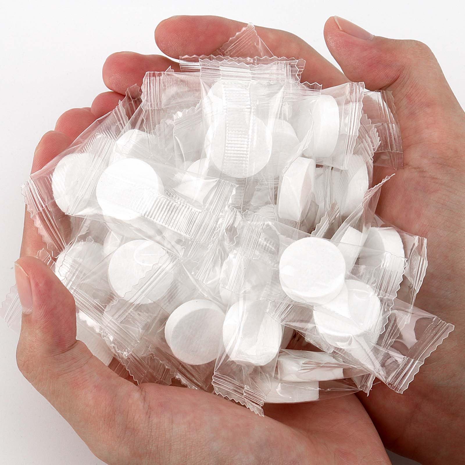 PINGEUI 600 Pcs Compressed Towels, Mini Portable Coin Face Tissues ...