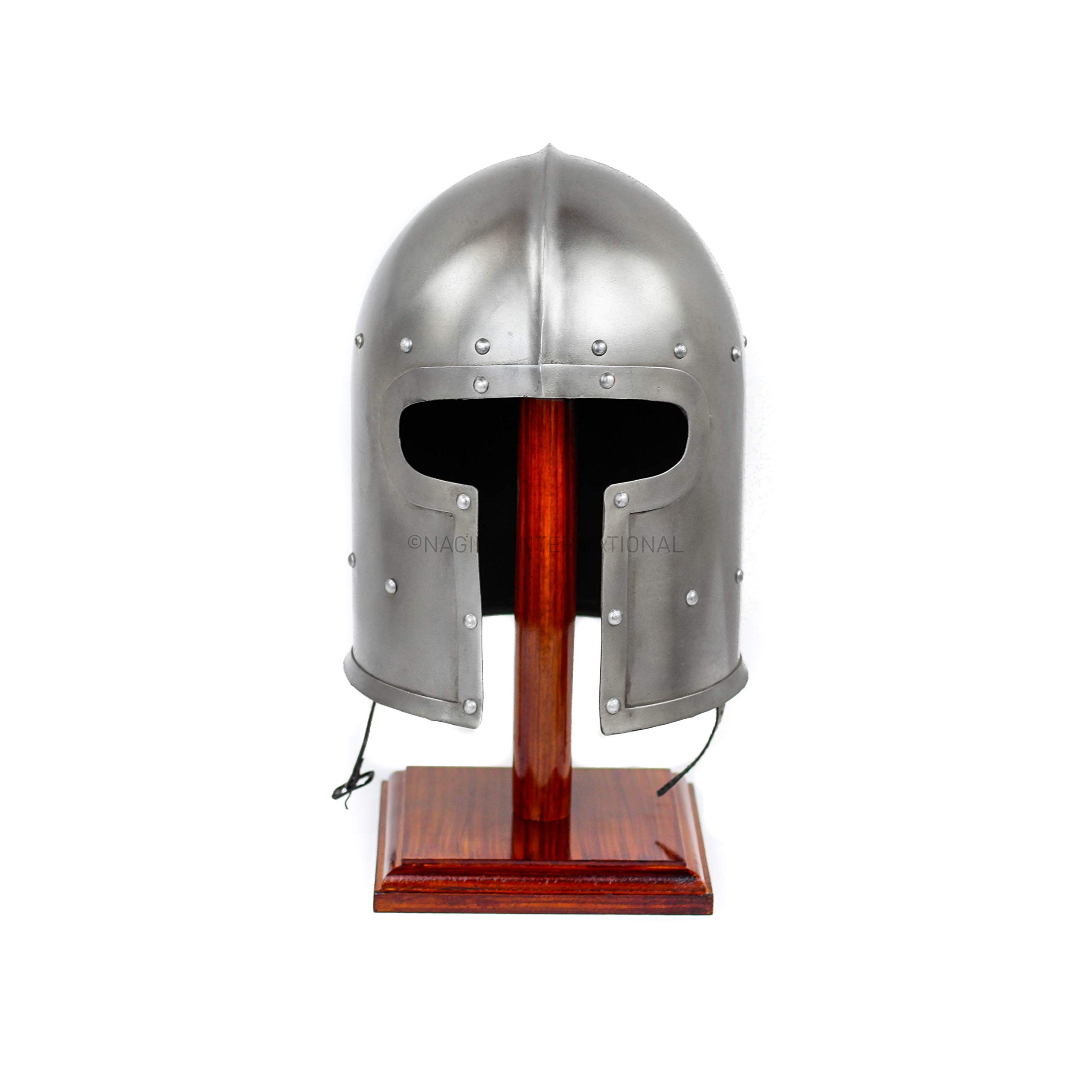 Amazon.com: T-Face Medieval Barbute 15th Centuary Armour Helmet ...