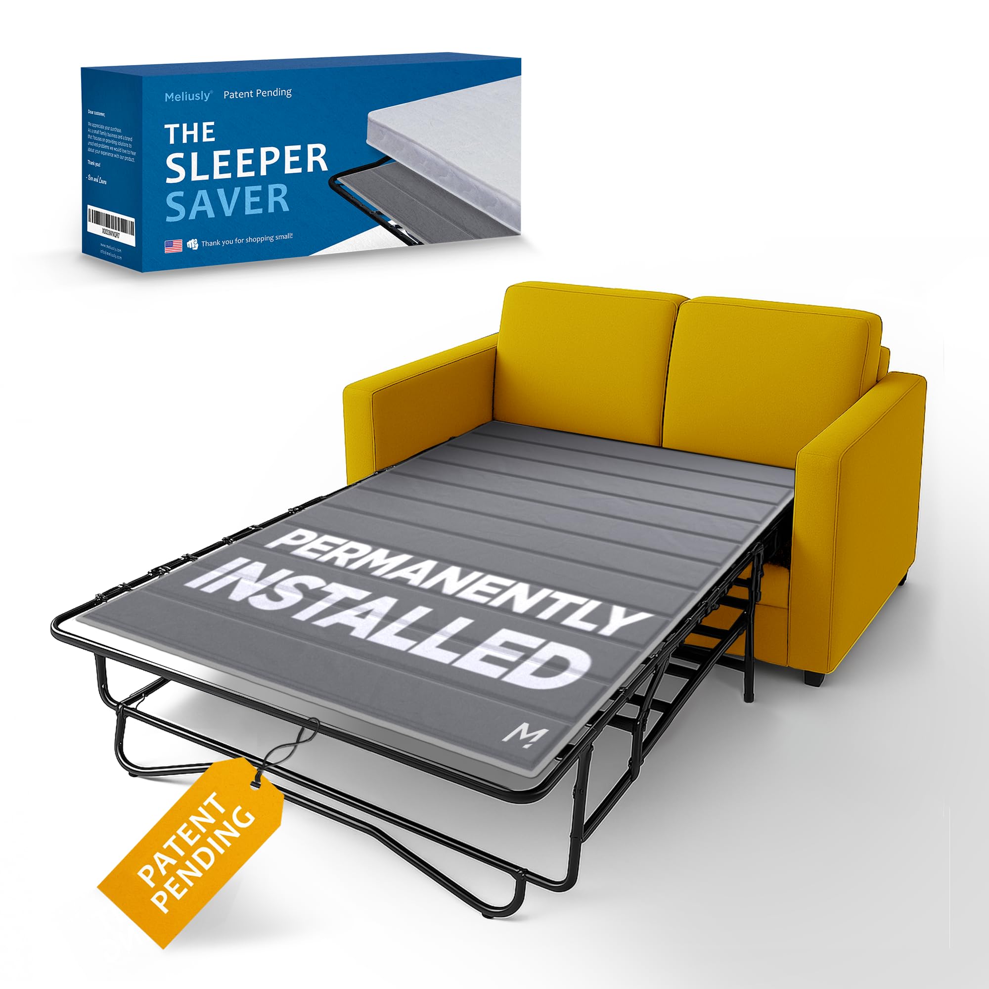 Snapklik.com : Meliusly Permanently Installed Sleeper Sofa Support Board