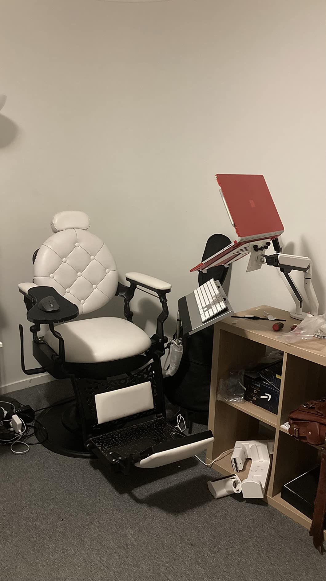 Magichold Ergonomic Laptop/Keyboard/Mouse Stand-Mount for Workstation ...