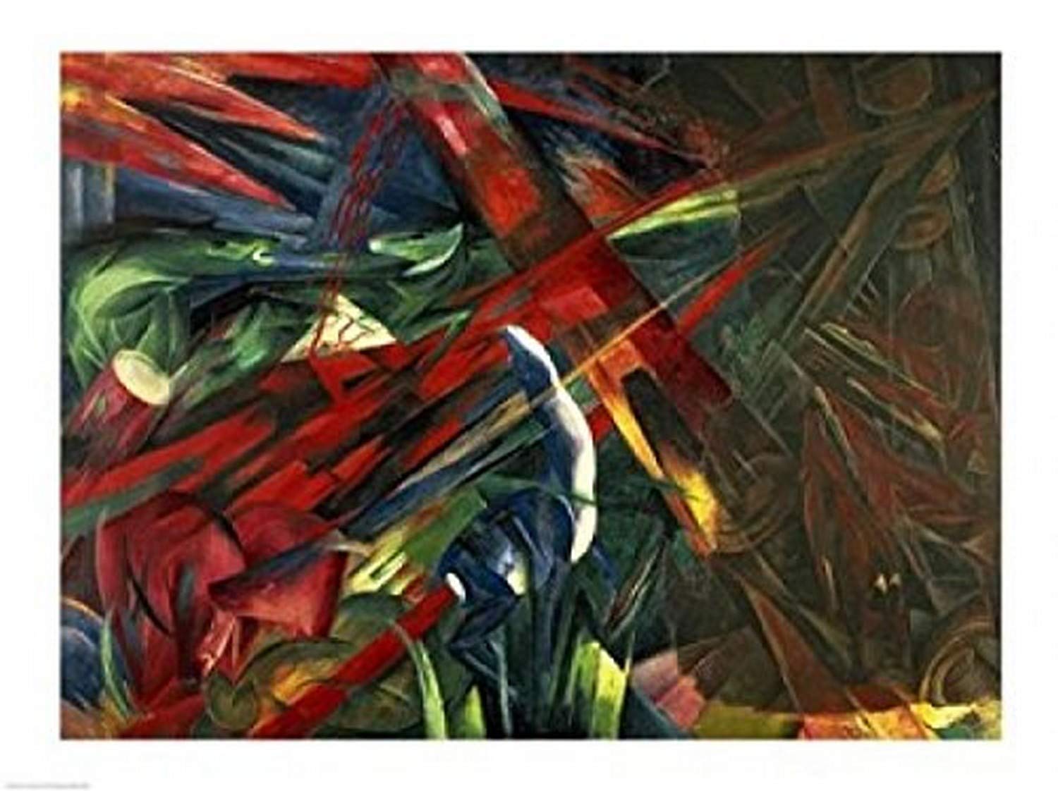 Fate Of The Animals Franz Marc