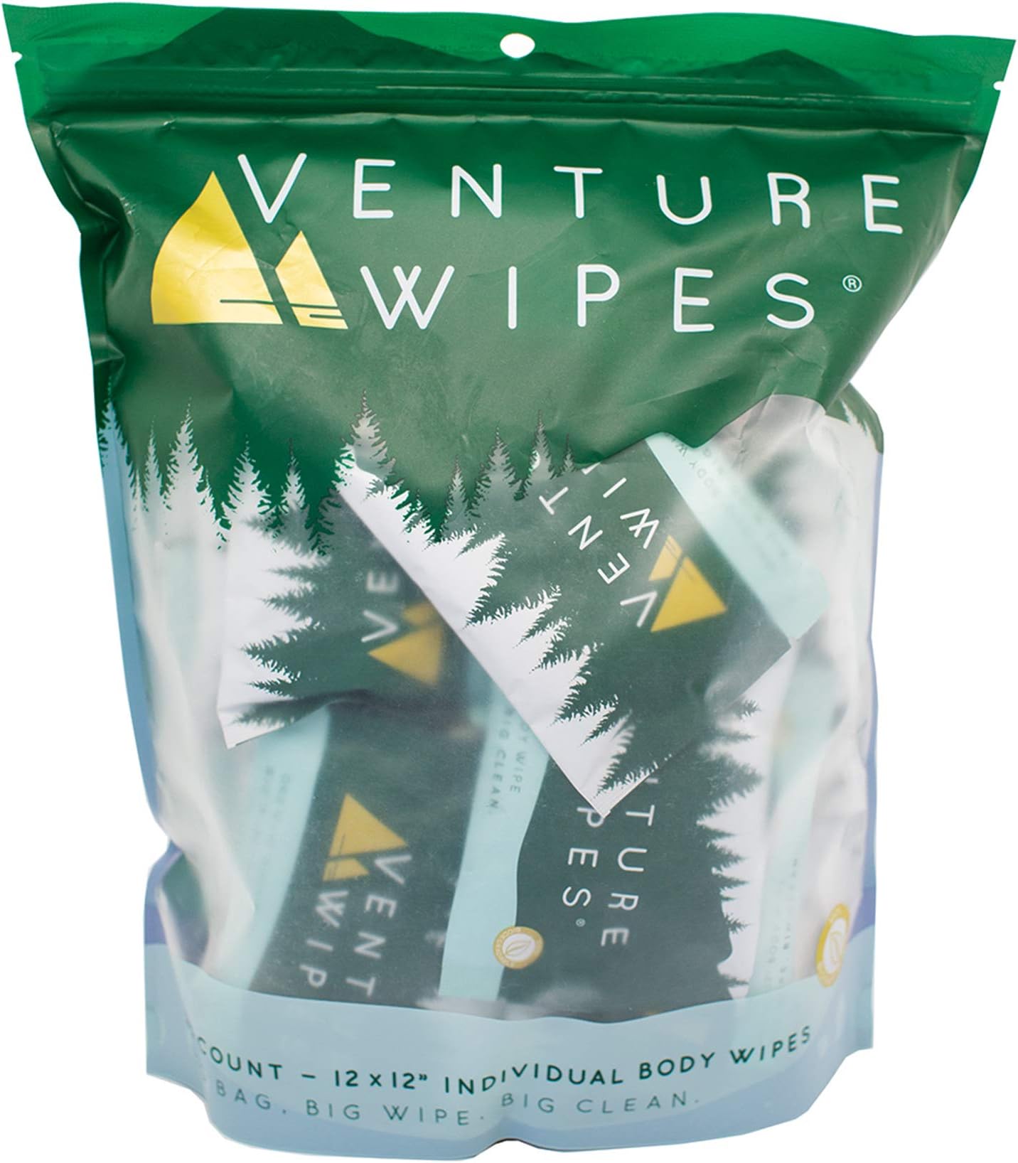 Amazon.com: Venture Wipes Tea Tree Oil Body Wipes - Adventure Wipes for ...