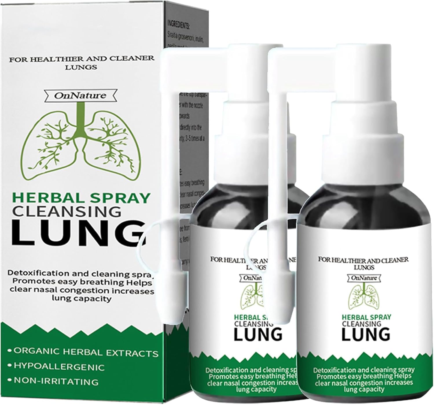 Herbal Spray Cleansing Lung - Respinature Herbal Lung Cleanse Mist ...