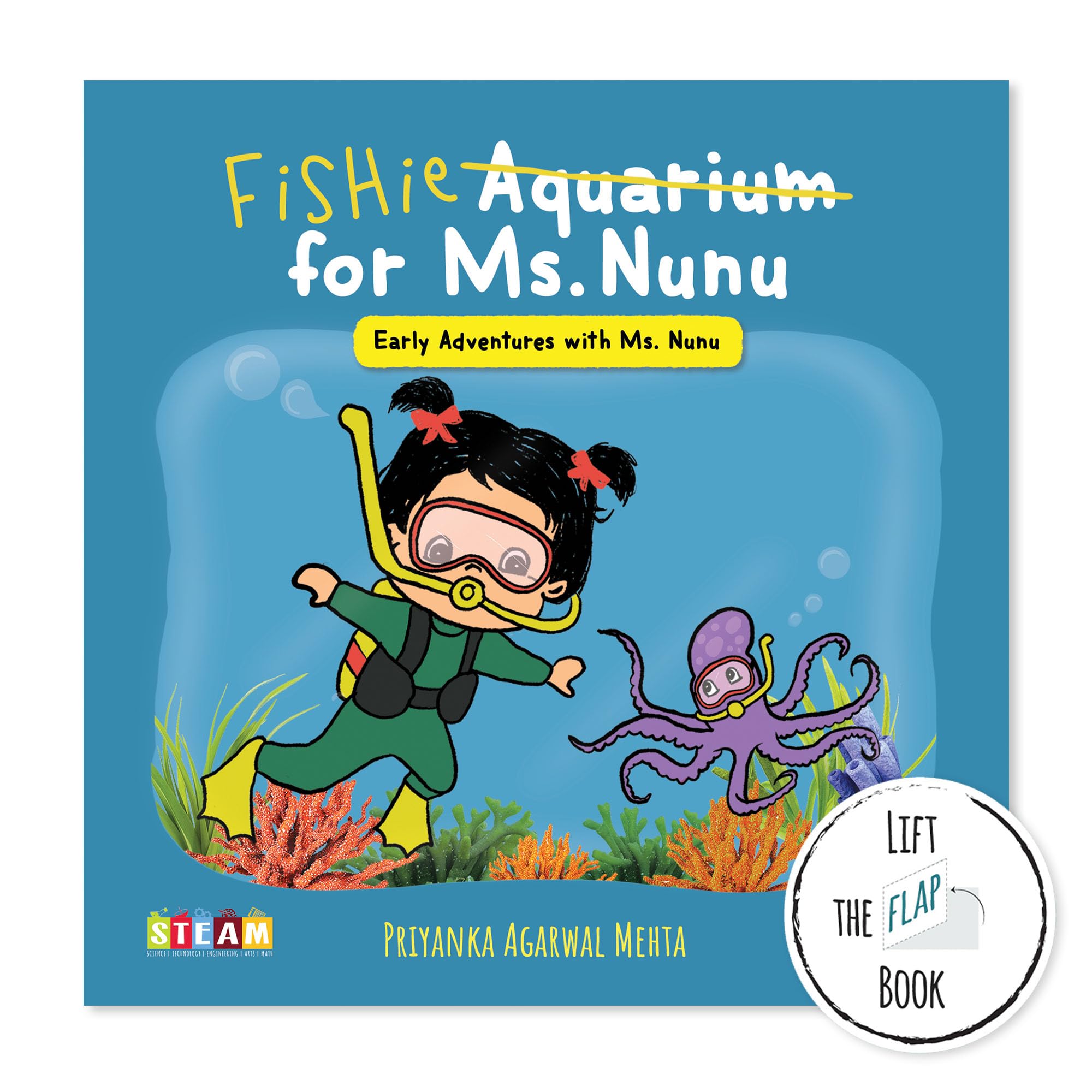Aquarium for Ms. Nunu by SAM & MI: Lift the Flap Book for Kids: STEM ...