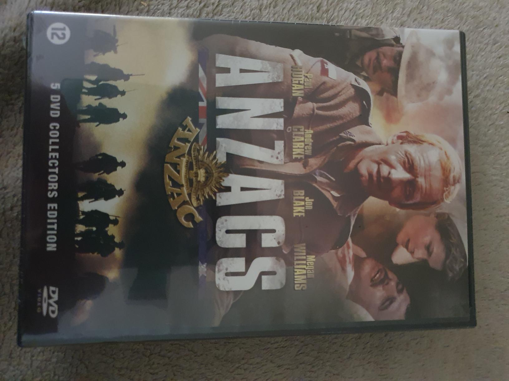 Anzacs - 5-DVD Box Set ( Anzacs: The War Down Under ) [ NON-USA FORMAT ...