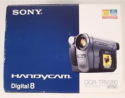 Amazon.com : CL) SONY DCR-TRV280 DIGITAL 8 CAM : Electronics