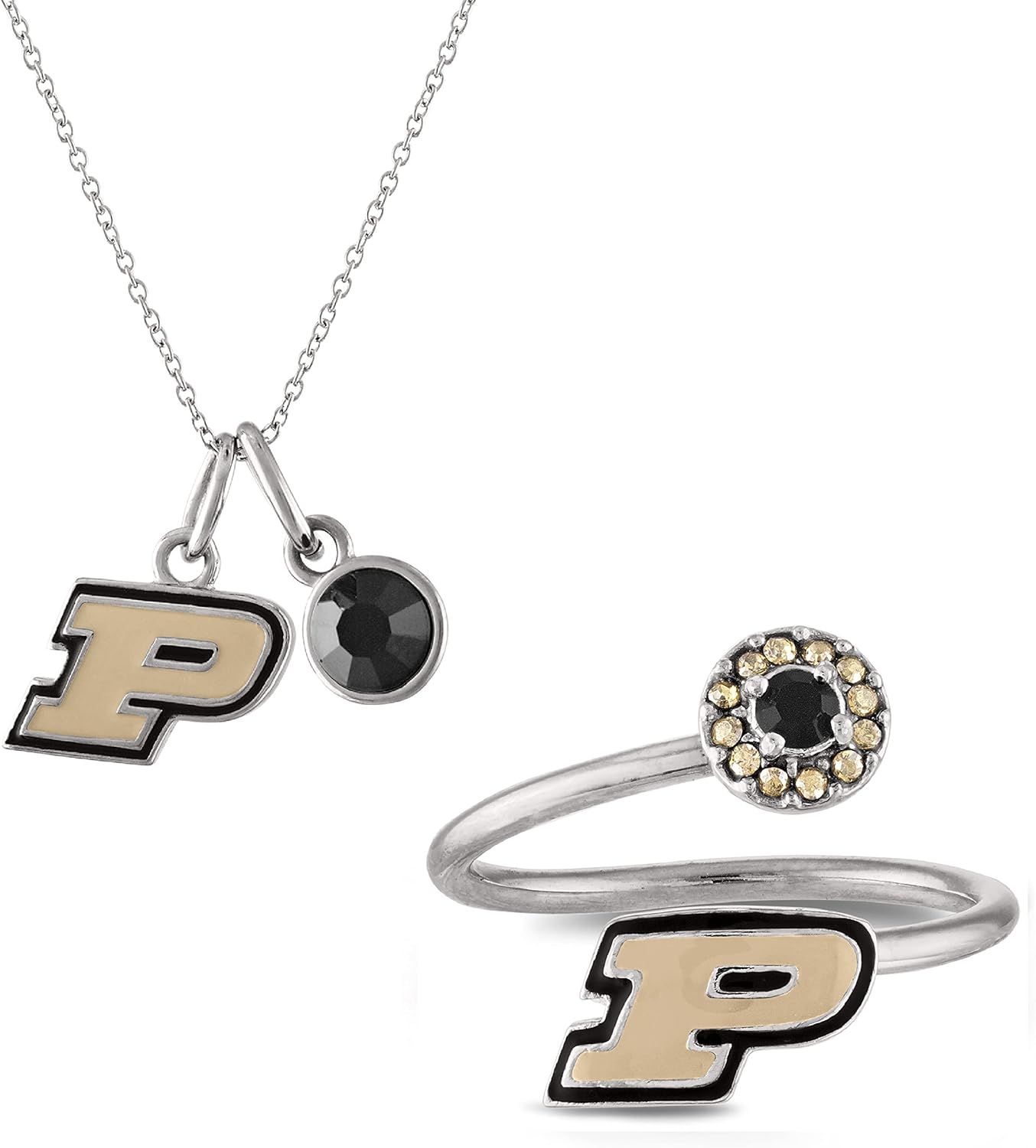 Amazon.com: Stone Armory | Gift Set - Love Purdue Ring and Necklace ...