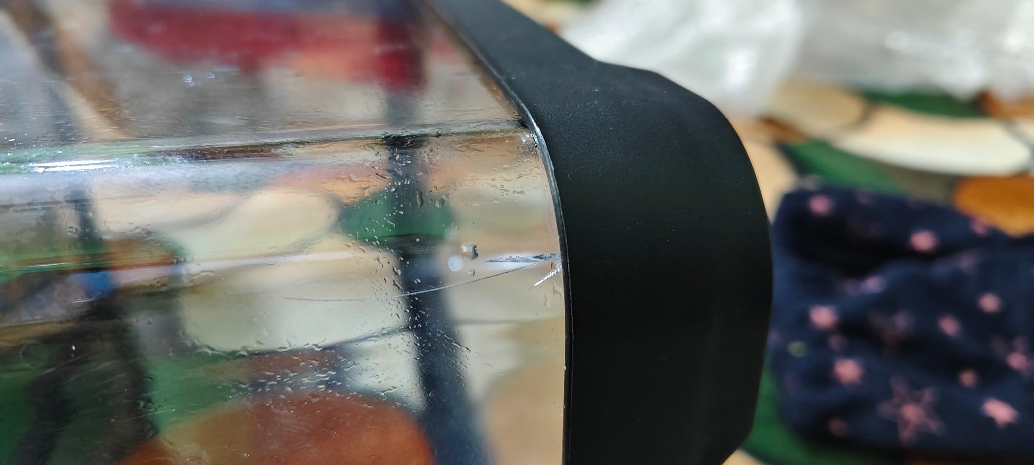 rizopets Unbreakable Curved Aquarium Fish Tank Set with Hang On Filter ...