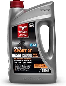 Amazon.com: TRIAX Power Sport 2T Full Synthetic, All Season, 2 Cycle ...