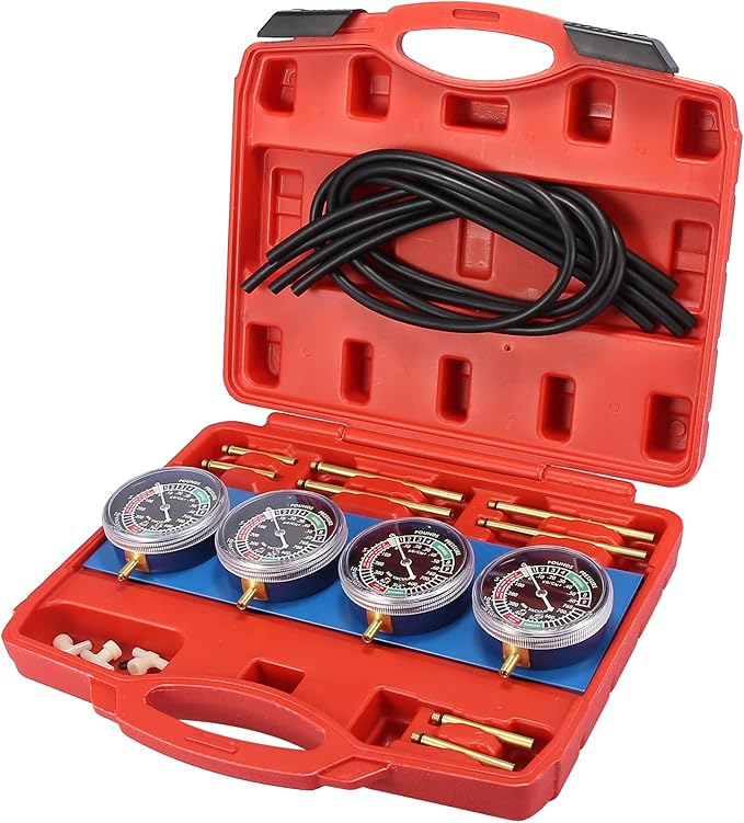 Amazon.com: Motoforti Motorcycle Carburetor Synchronizer Tool Fuel ...