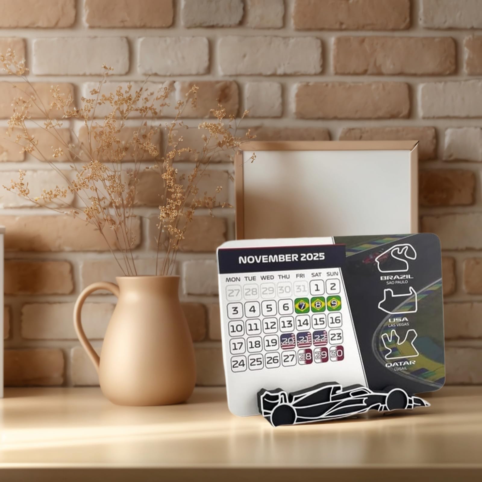 Snapklik.com : 2PCS 2025 F1Calendar Formula Racing Calendars 2025 ...