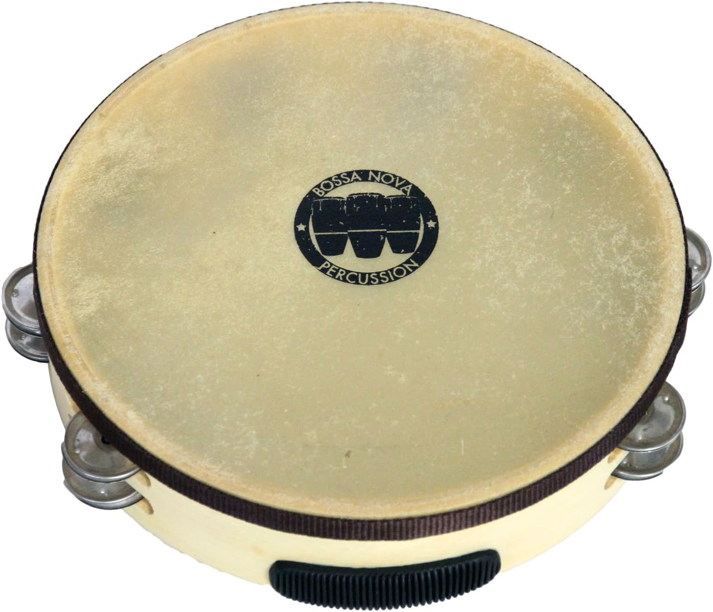 Amazon.com: Deluxe Double Row Headed Tambourine - 10" : Musical Instruments