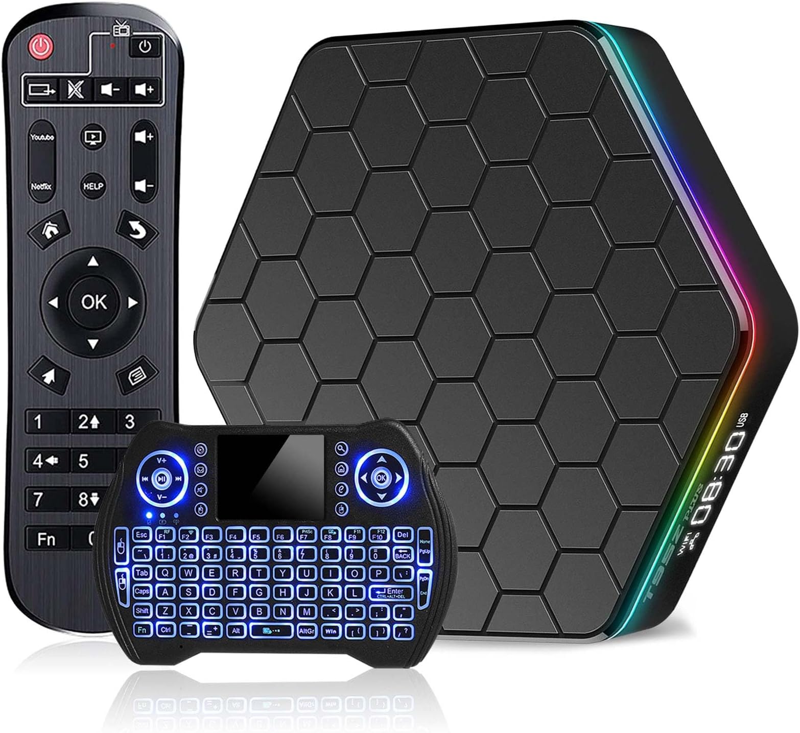 Genérico Nikka Smart TV Box Android 4K HD Sin Mensualidad, WiFi ...
